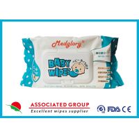 Quality 80 Pcs Baby Wet Wipes For Sensitive Skin With Aloe And Vitamin E for sale