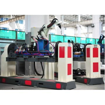 Quality Car Parts Automated Welding Machine , LED Touch Color Screen Robotic Welding for sale