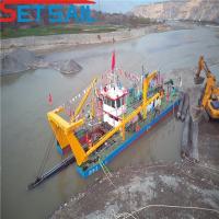 Quality River Sand Extraction 20inch Cutter Suction Dredger with 500ND Pump and Anchor for sale