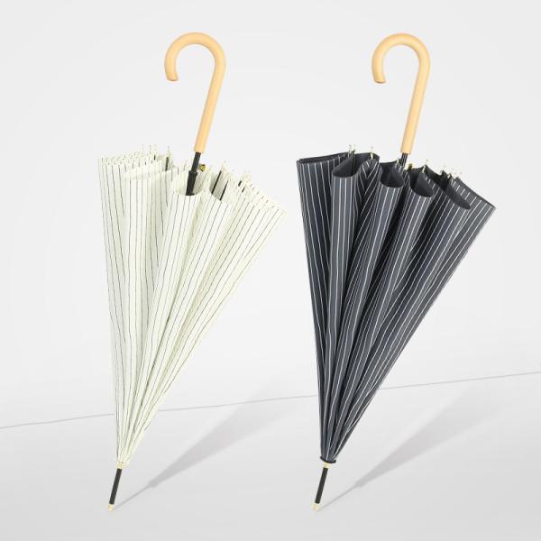 Quality 23inch*8k Adults Wooden Hook Umbrella with Simple Minimanist Design and for sale