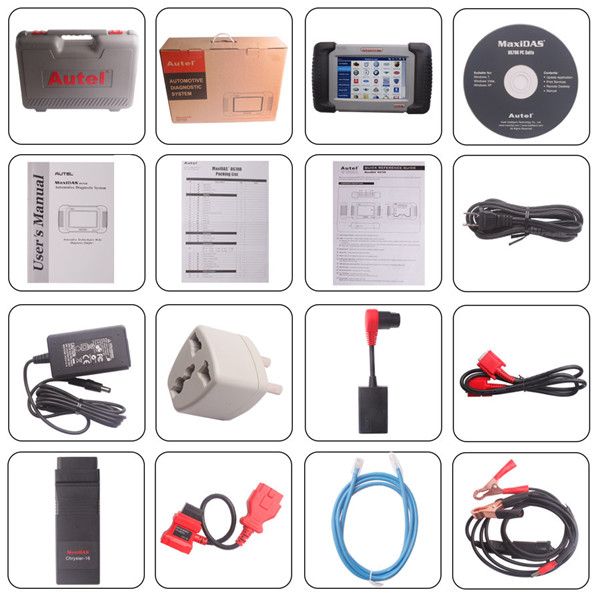 autel ds708 package details