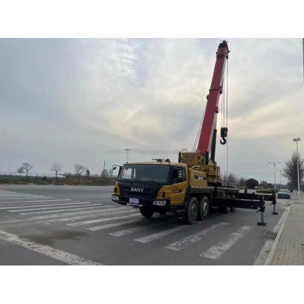 Quality Used SANY 55 Ton Crane Excellent Performance Construction Machine with Hydraulic for sale