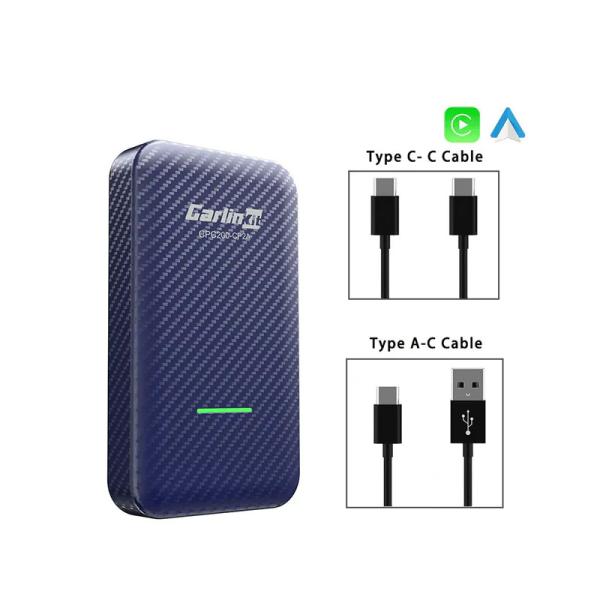 Quality Portable wired to wireless Adapter carplay apple & android auto Smart Dongle for sale