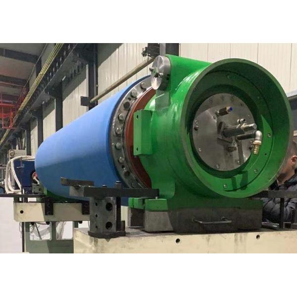 Quality 50KN/M Stainless Steel Body Rubber Covered Vacuum Press Roll in paper machine press part for sale