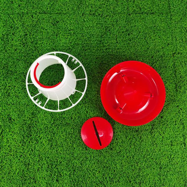 Quality Durable Waterproof Plastic Poultry Feeder For Chickens Ducks Geese And Turkeys for sale