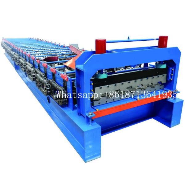 Quality PLC Controlled 2.5T Corrugated Roof Sheet Roll Forming Machine For Efficient for sale