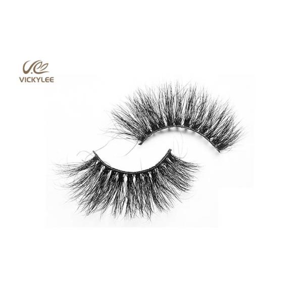 Quality Handmade Craft Long Wispy 25MM 7D Volume Lashes for sale