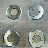Quality Wear-resistant circular round blades paper cutter knife with good quality for sale