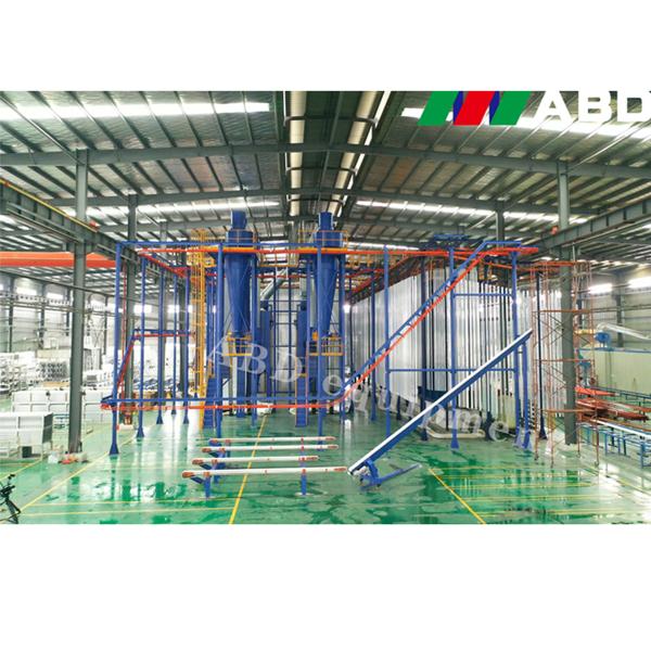 Quality Online Pre-treatment Equipment Metal Powder Coating Line for sale