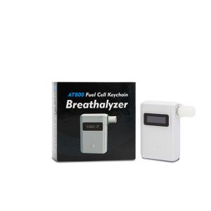Quality CE RoHS Professional Fuel Cell Breathalyzer 1*AAA Batteries for sale