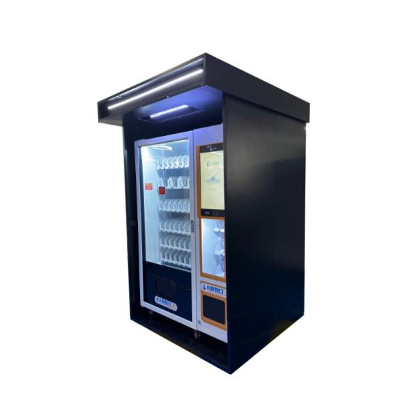 Quality Convenient Snacks Drinks Combo Raincoats Folding Umbrella Vending Machine For for sale