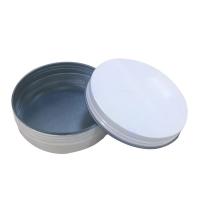 Quality Multi Color Round Candy Tin , Metal Screw Top Containers Small Size D80XH25mm for sale