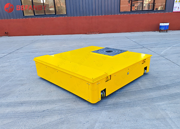 Long Distance Electrical Rail Transfer Cart Variable Speed Q235 Material