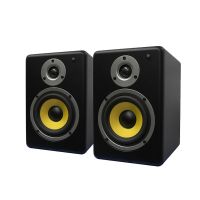 Quality E404 Active Studio Monitor Speaker 15Wx2 Wood Cabinet 4" Woofer for sale