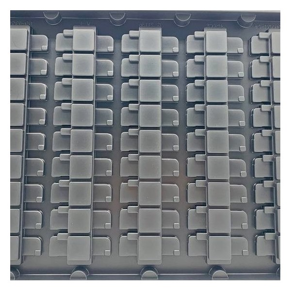 Quality Environmentally Friendly Biodegradable Plastic Blister Tray For Electronic Component for sale