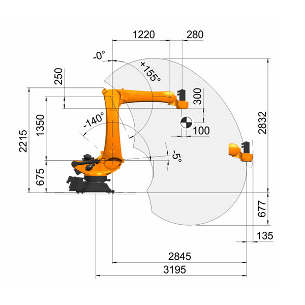 Quality KUKA 120 R3200 PA Robot for sale