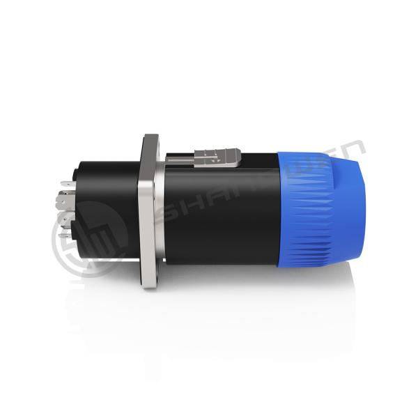 Quality Custom Screw-type Terminals Latch Lock Cable Round Female Plug 30A 8 Pin Speaker for sale