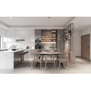 Quality Strength Durability Metallic Lacquer Kitchen Cabinet Modular Wood CAD Drawing for sale