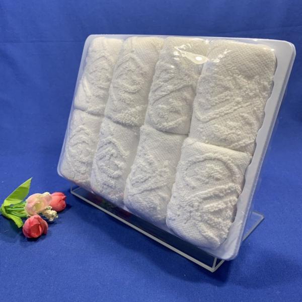 Quality Embossed Decent Airline Jacquard Towel for sale