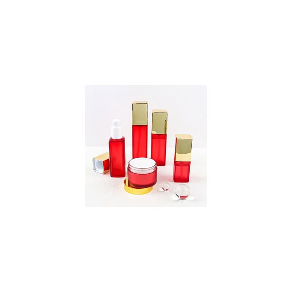Quality 80ml Plastic Square Bottles Clear Transparent Portable Empty Perfume Bottle for sale