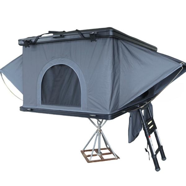 Quality Easy Setup Waterproof Folding Roof Top Tent Hardshell Outdoor Camping for sale