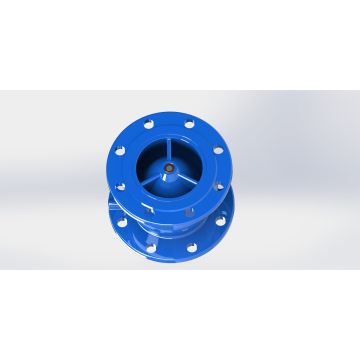 Quality Epoxy Coated Ductile Iron Non Slam Swing Check Valve With Anti Water Hammer for sale
