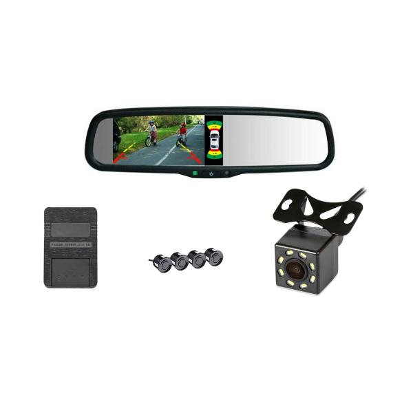 Quality Auto 4.3" LCD Car Parking Sensor , Rear Parking Sensors Reverse Radar System for sale