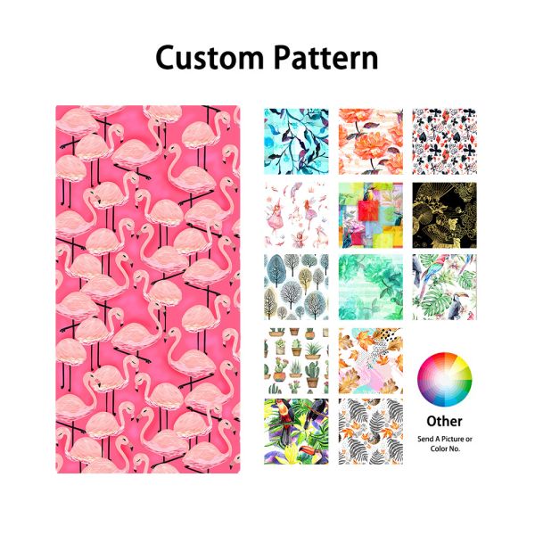 Quality PMS Sublimation Sandless Printed Beach Towel 80X160cm for sale