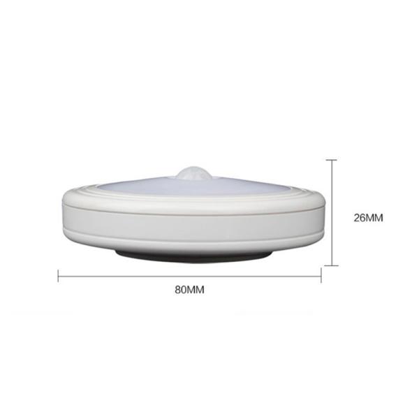 Quality CE 26mm Wireless Round Led Night Light Cabinet Battery Night Lamp for sale