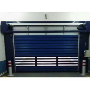 Quality Aluminum Alloy Hard High Speed Rolling Door 1.2M/S - 2.0M/S Opening Speed for sale