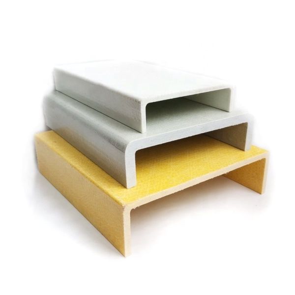 Quality 1m-11.6m Length Smooth GFRP Fiberglass Composite C Channel/H/I Roof Joist for for sale