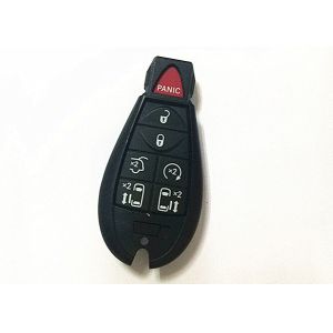 Quality Black Dodge Ram Remote Start , 6 + 1 Button FCC ID IYA-C01C Dodge Ram Smart Key for sale