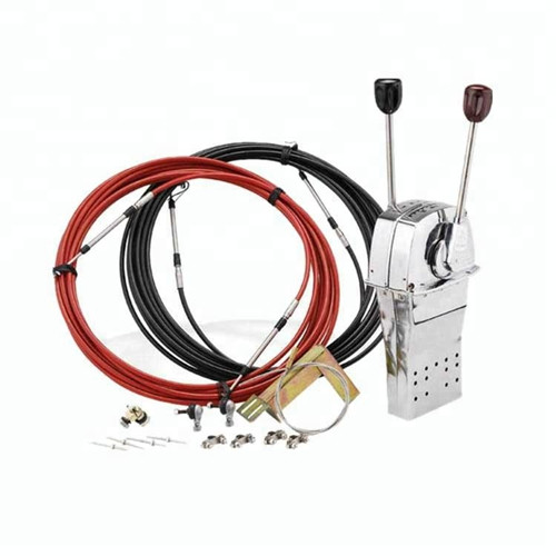 Quality 90mm Stroke Q235 Boat Engine Controls / Push Pull Cable Control for sale