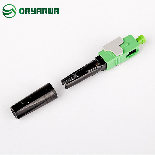 Quality H08 SC APC Fiber Optic Fast Connector 50mm Length for sale
