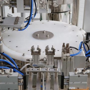 Quality Multifunctional Syringe Gel Filling and Capping Machine Line with Motor Core for sale