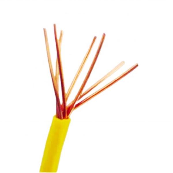 Quality Standard G/T19666-2019 450/750V 7 Strands Copper Core Stranded Flexible for sale