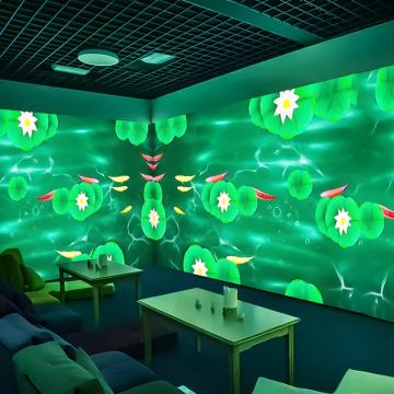 Quality Large Museum Interactive Wall Projection Holographic Interactive Wall Screen for sale