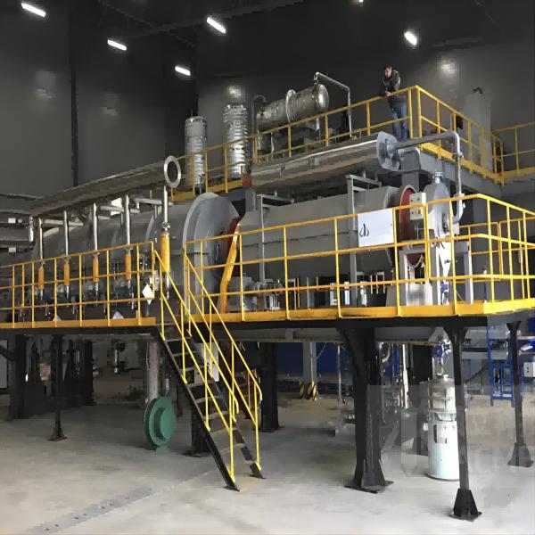 Quality High Temperature Rotary Kiln Furnace Continuous Gas Sintering Cylindrical for sale
