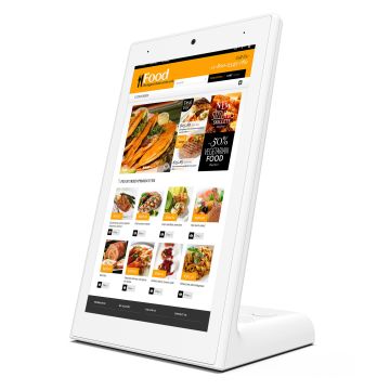 Quality 8 Inch Vertical Android 8.1 Quad Core Tablet Desktop Digital Signage for sale