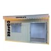 Quality 20ft Modern Mobile Homes Food Kiosk Coffees Shop Prefabricated Container Homes for sale
