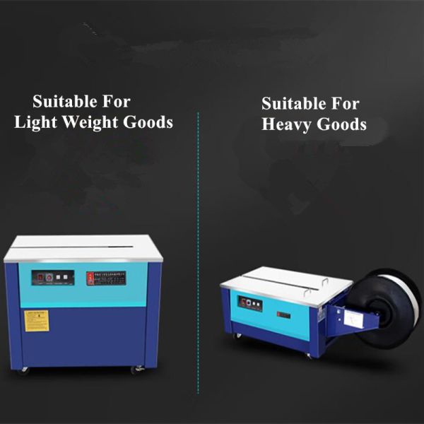 Quality Semi Auto PP Strapping Machine for Pallet YF90-1 Low Platform Desk Box Carton PP for sale