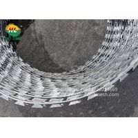 Quality Flat Loop BTO-22 Razor Wire Fence Top 900mm for High Security for sale