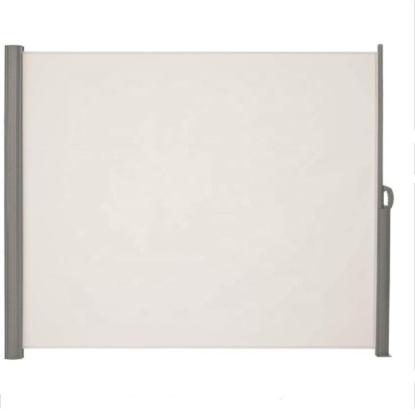 Quality Aluminum Pole Side Awning Retractable Folding Screen for Patio/Terrace/Backyard Privacy for sale