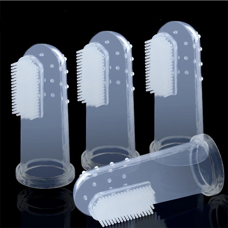 Quality Bulk Silicone Finger Guard Toothbrush | Baby Teethbrush Soft Gum Care Wholesale for sale