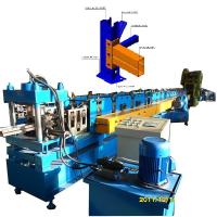 Quality Teardrop Rack Upright Rolling Forming Machine GI 90mm Shaft for sale