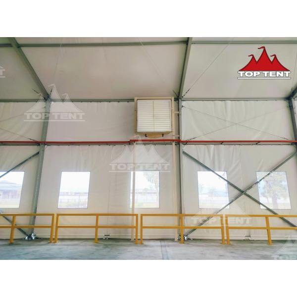 Quality High Capacity Clearspan Outdoor Storage Tent Large Temporary Warehouse Tent for sale