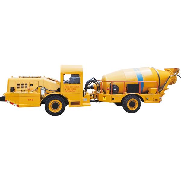 Quality 2.6 Cubic Meters Customization Mining Concrete Mixer Truck For Tunnel Constructi for sale
