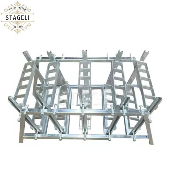 Quality Aluminum Rocket / Missile Firework Iron Racks Customizable for sale