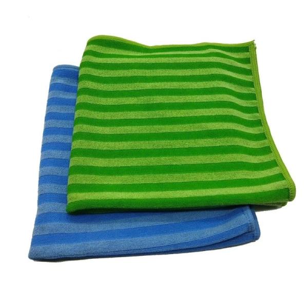 Quality Custom 40x40cm Recycled Polyester Microfiber Cleaning Cloth for sale