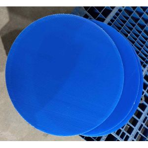 Quality Lightweight 10mm Plastic Corrugated Sheet Blue Yellow Polypropylene Hollow Sheet for sale
